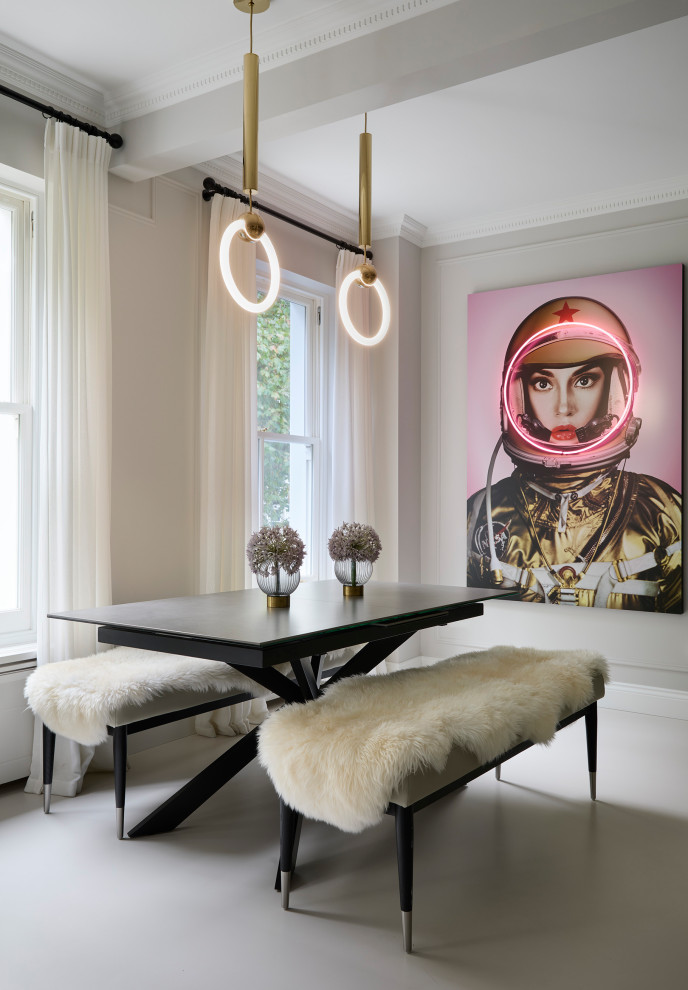 Courtfield Gardens - Contemporary - Dining Room - London - by Aflux ...