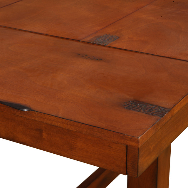 Dark Oak Wood Dining Table - Transitional - Dining Tables - by Kolibri ...