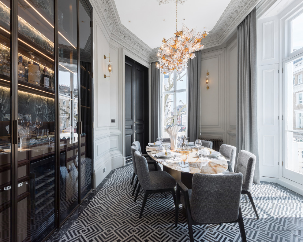 Onslow Gardens - Transitional - Dining Room - London - by Project ...