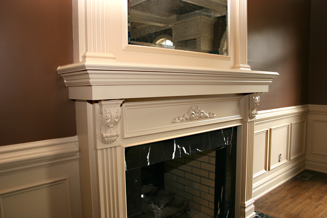 Custom Fireplace mantles, build-ins - New York - by Trim Team NJ | Houzz UK