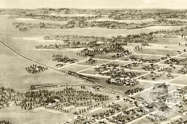 Old Map of Mexico Missouri 1869, Vintage Map Art Print, 18"x24 ...