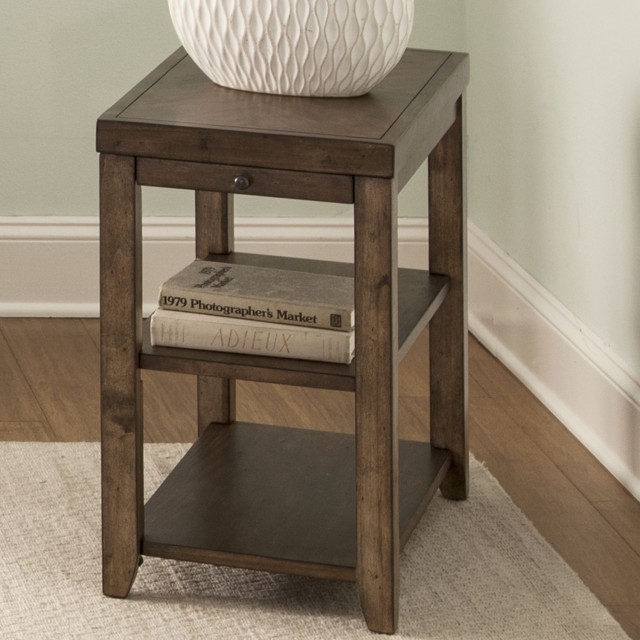 Alliana Chair Side Table - Transitional - Side Tables And End Tables ...