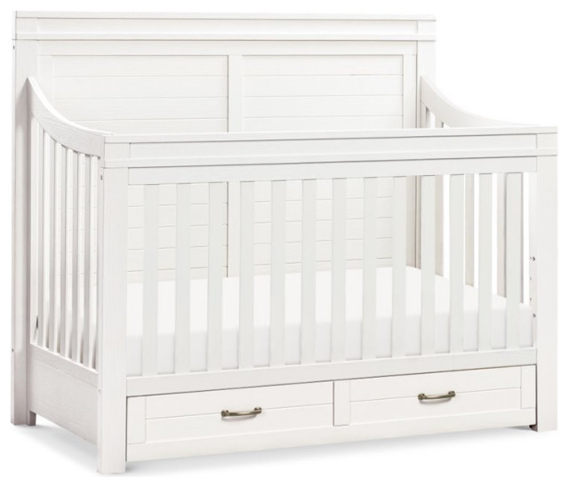 Namesake Classic Wesley 4-in-1 Wood Convertible Crib in Stablewood ...
