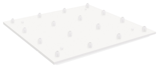 Multi-Port Canopy, 19.25"Lx19.25"Wx1", 19.25"Lx19.25"Wx1" - Modern ...