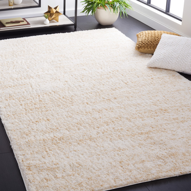 Safavieh Berber Shag Collection BER563 Rug, 7' Square - Contemporary ...