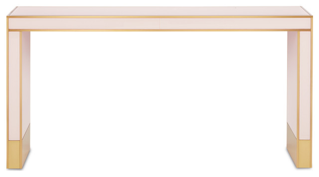 Arden Pink Console Table - Contemporary - Accent Chests And Cabinets ...