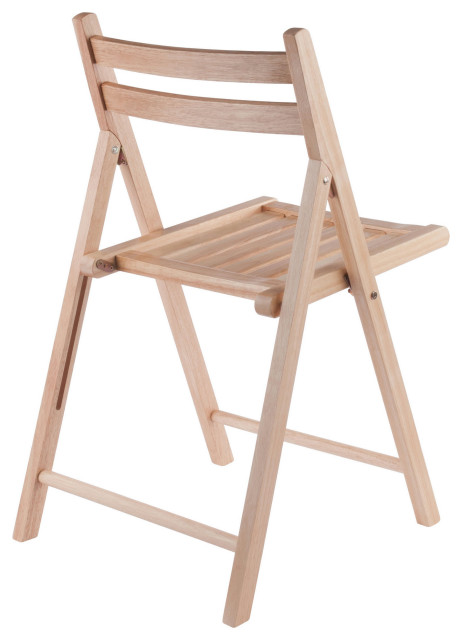 Robin 4-Pc Folding Chair Set, Natural - Transitional - Folding Chairs ...