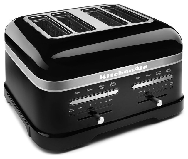 KitchenAid KMT4203OB Pro Line Series Onyx Black 4-Slice Automatic ...