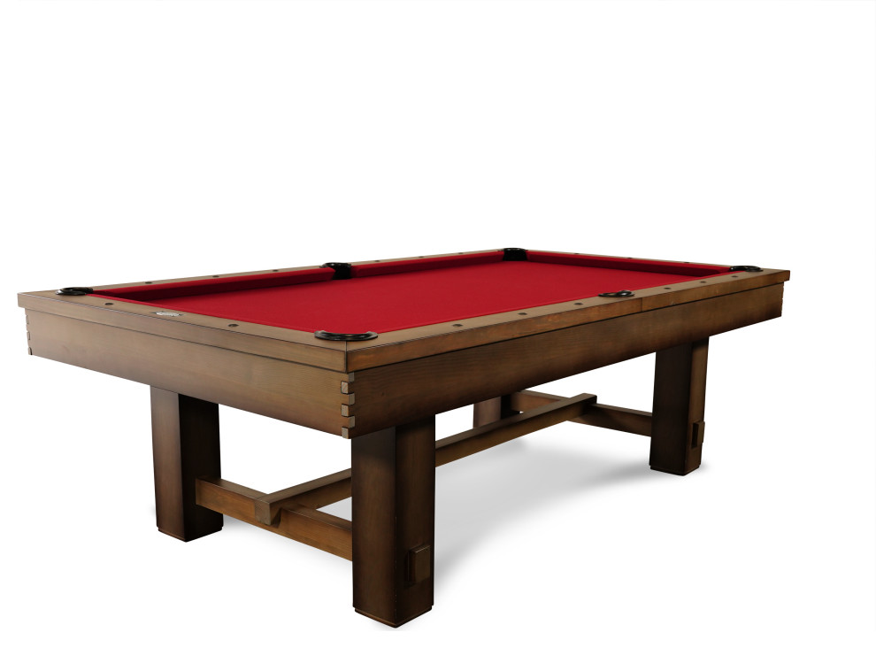 Doc & Holliday Hank Pool Table with Professional Installation - Rustic ...