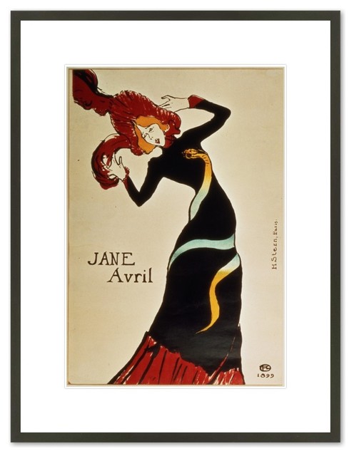 Jane Avril (1868-1943) 1899 (colour litho), 16" x 20" - Prints And ...