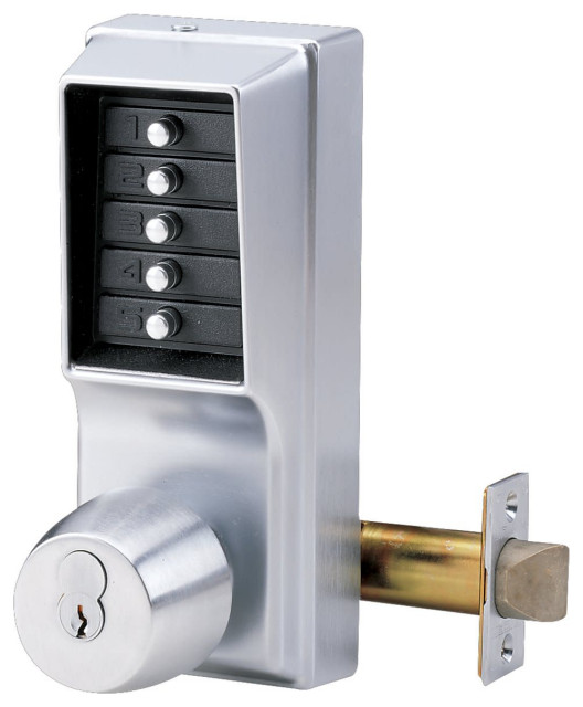 Kaba Ilco 1041 2-3/4" Backset Combination Entry Mechanical ...