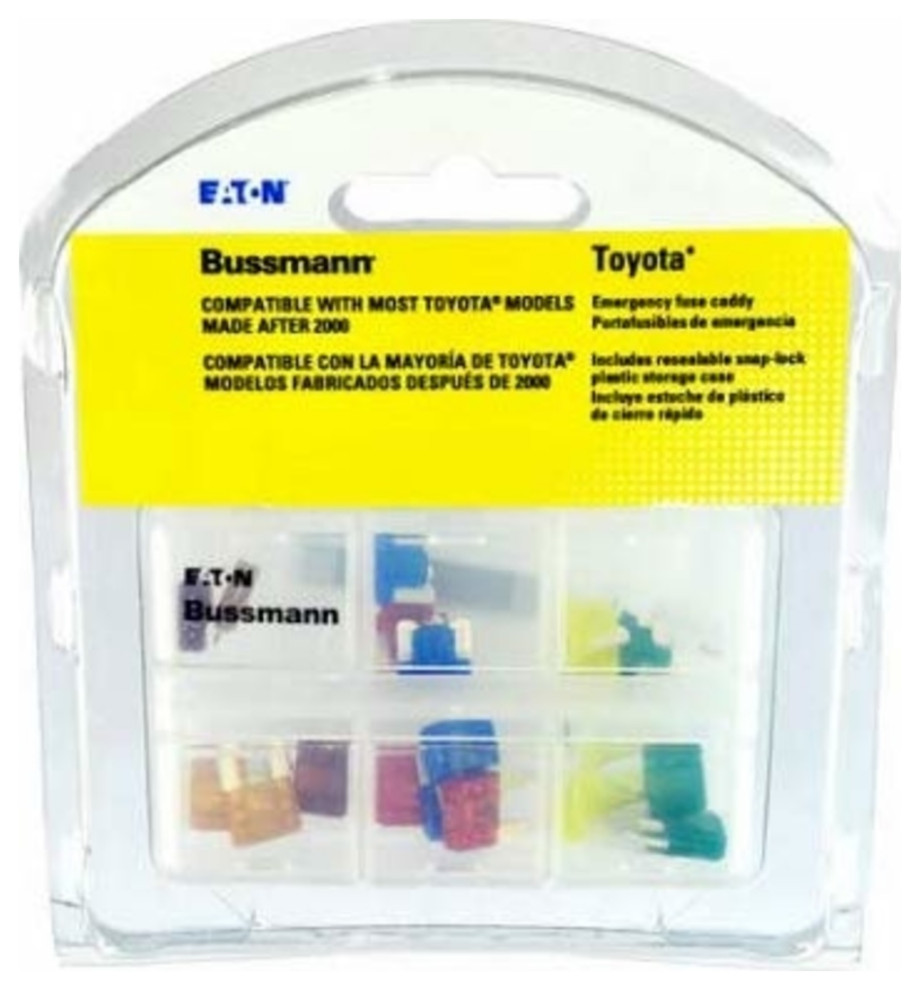 Cooper Bussmann BP/EFC-TOYOTA Toyota Emergency Fuse Caddy - Shower ...