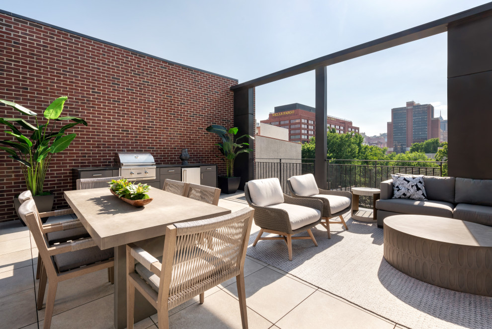 Rooftop Entertainment Level - Transitional - Deck - Philadelphia - by ...