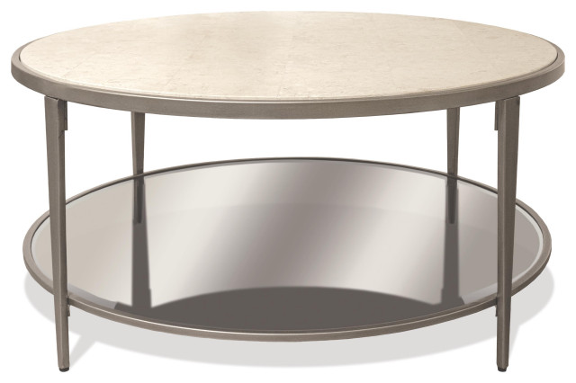 Riverside Furniture Wilshire Round Coffee Table - Transitional - Coffee ...