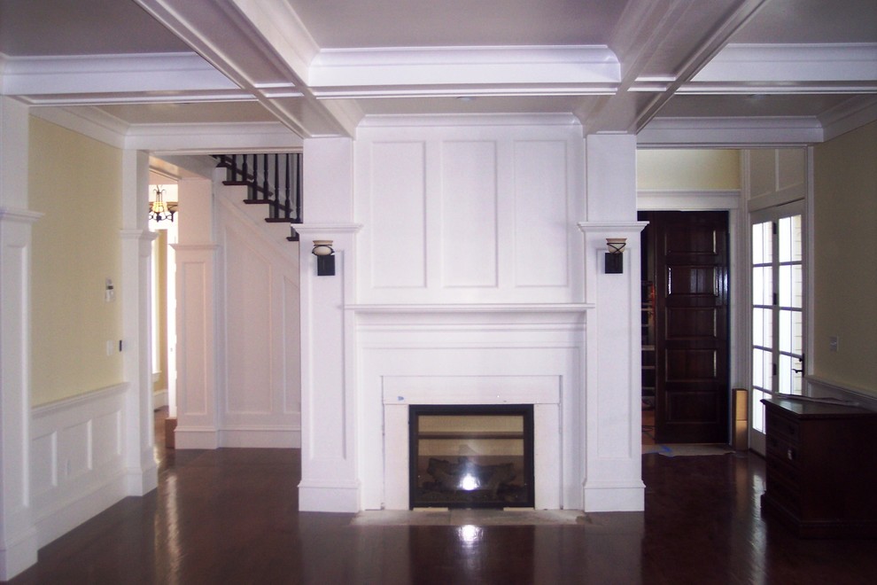 Wood Trim Fireplace - Traditional - Boston - by McKay Architects | Houzz