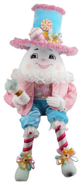 December Diamonds Cotton Candy Land 48" Greg The Egg Prince With Ice ...