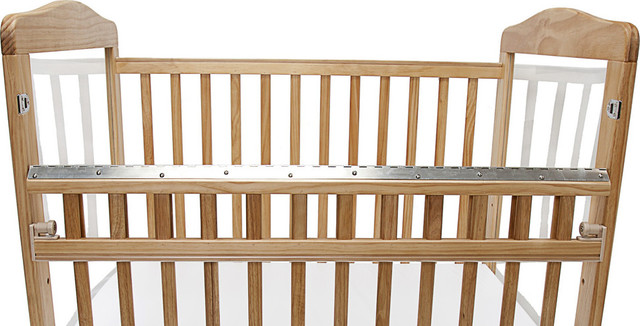 Compact Non, folding Wooden Window Crib With Safety Gate - Contemporary ...