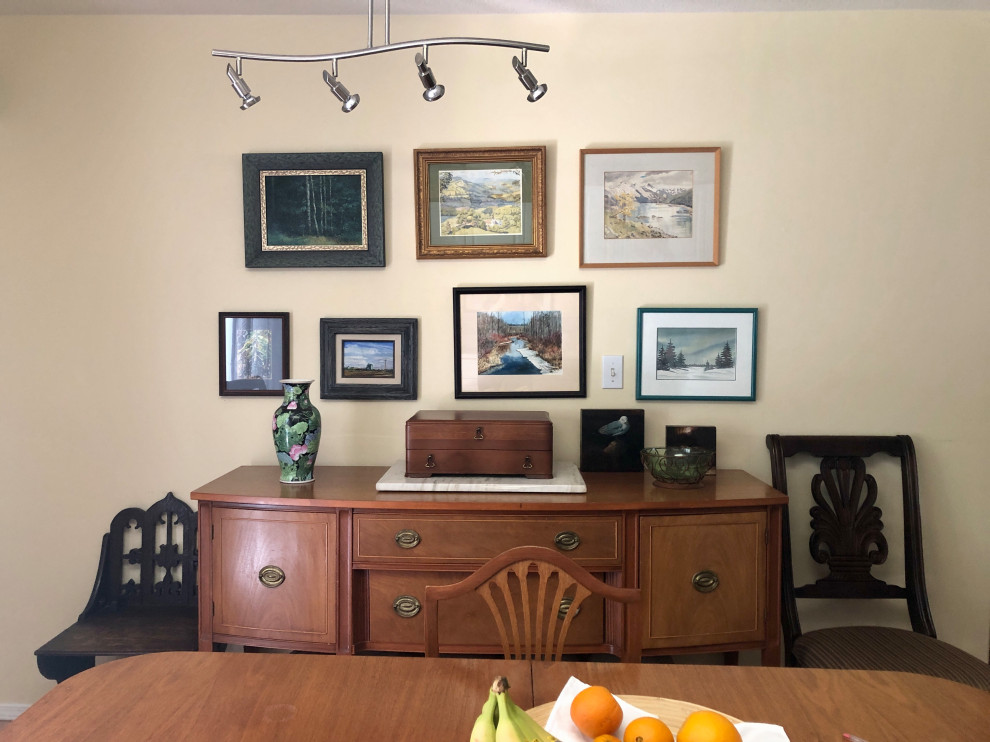 is it alright to have more than one wall covered in pictures? | Houzz Forum