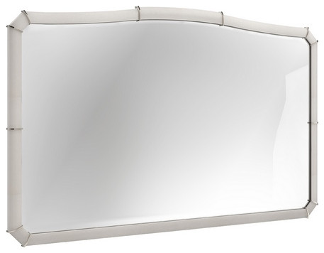 Aria Transitional Mirror - Asian - Wall Mirrors - by Caracole | Houzz