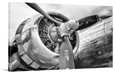 Prints Airplane Print Aircraft Engine Print Aircraft Black And White ...