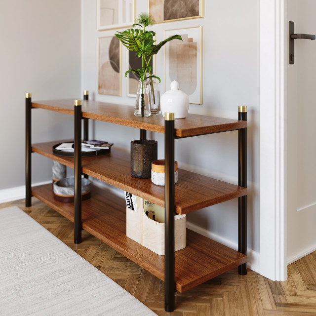 Soho Low Console Shelf - Contemporary - Console Tables - by LIEVO | Houzz