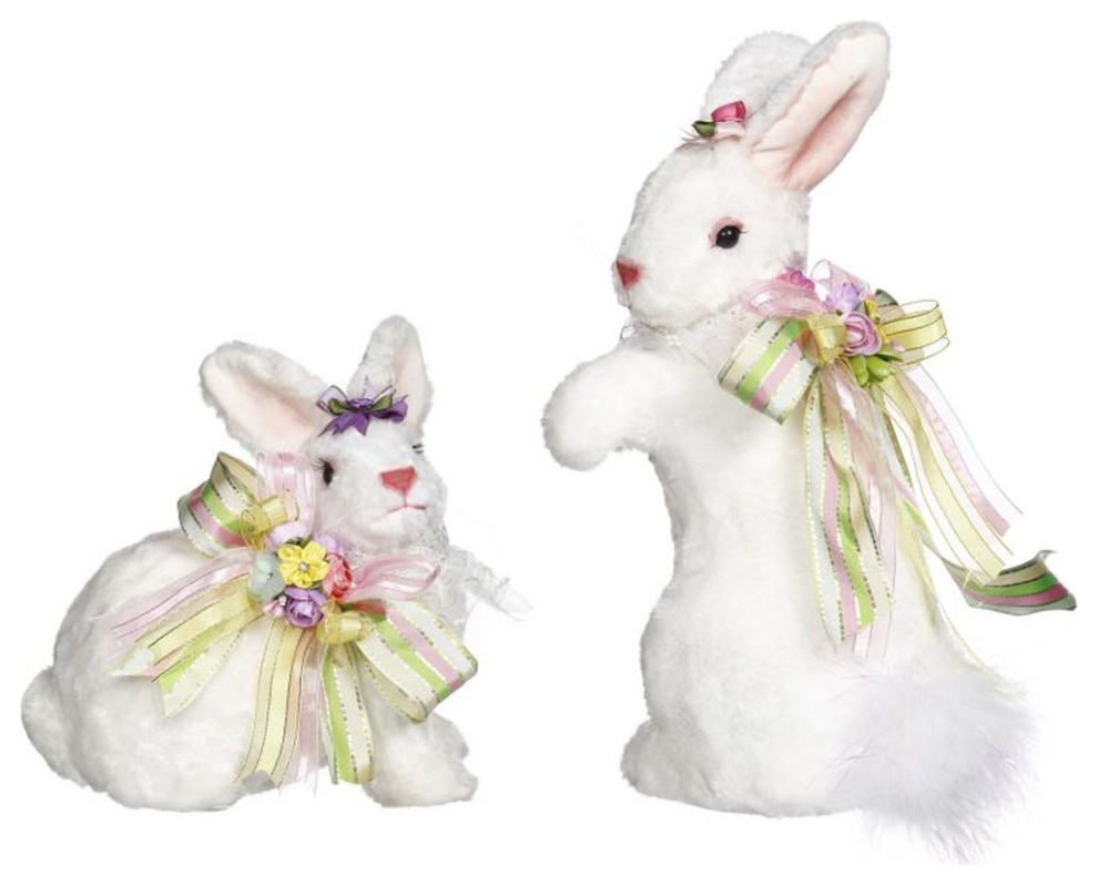 Mark Roberts 2019 Sitting/Standing Easter Rabbit Figurines, Assortment ...