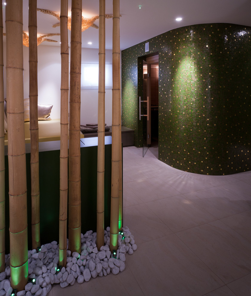 Private Spa | Eingang Sauna www.archicraft.de - Contemporary - Cologne ...