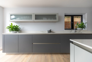 The Brighton House - RAL 7038 - Contemporary - Kitchen - Sussex - by ...