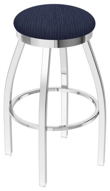 Holland Misha 802 30" Swivel Bar Stool - Chrome/Graph Anchor ...