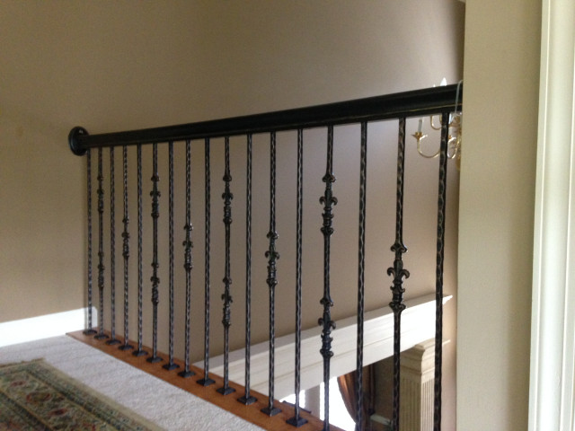 Iron Baluster Projects - Craftsman - Charlotte - by Master Fabrication ...