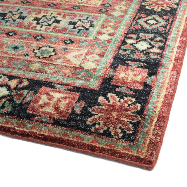 Atiqa Collection Rectangle Indoor Area Rug, 9' x 12' - Southwestern ...