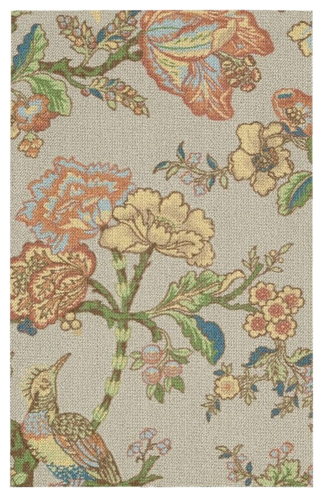 Waverly Global Awakening Casablanca Rose Ceramic Area Rug, By Nourison ...