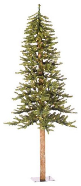 6'X33" Natural Alpine Tree 657T 250Cl - Traditional - Christmas Trees ...