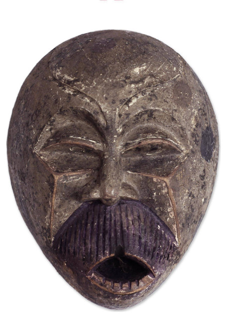 Novica Handmade Howling Ape African Wood Mask - Tropical - Wall ...