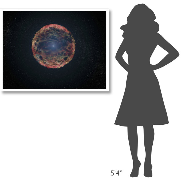"Artist's Impression of Supernova 1993J" Digital Paper Print by NASA ...