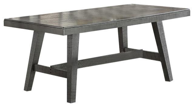 Rubber Wood Dining Table - Transitional - Dining Tables - by Simple ...