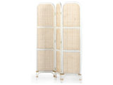 Sundara Rattan Screen, Ivory Rattan - Tropical - Screens And Room ...