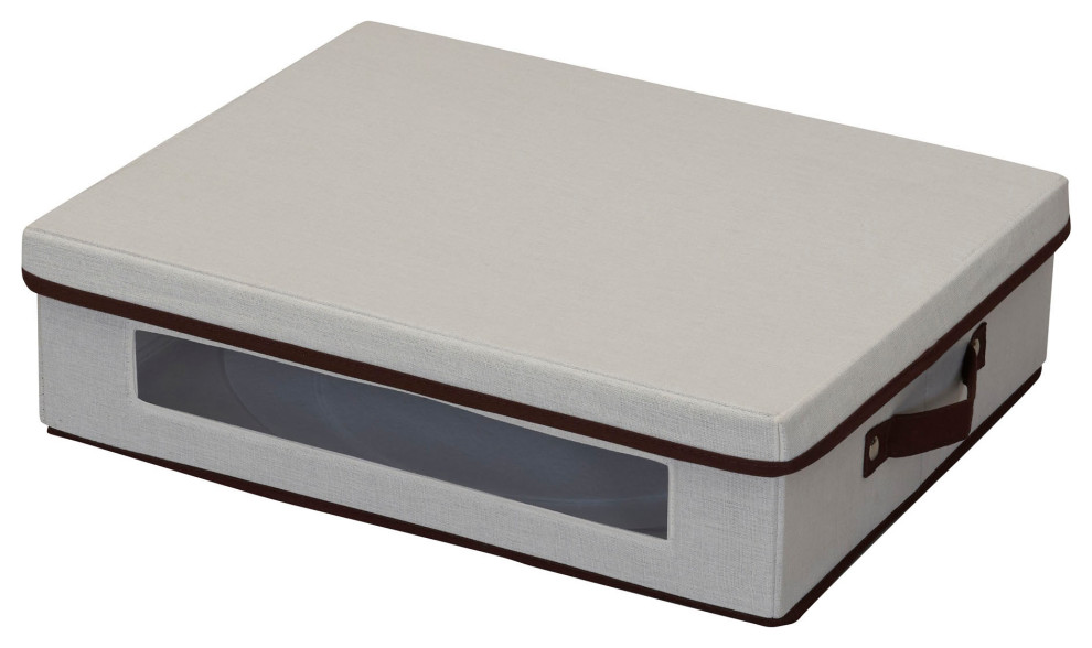 Platter Storage Chest - Dinnerware And Stemware Storage - by Household ...