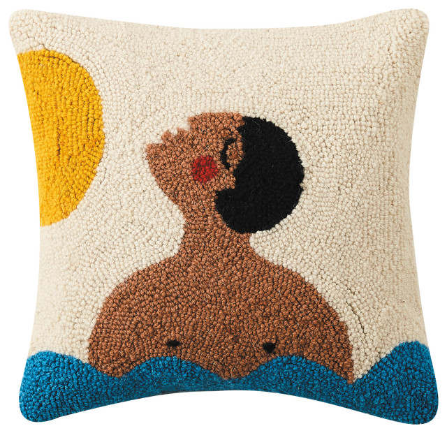 Time Hook Pillow - Contemporary - Decorative Pillows - by Peking ...