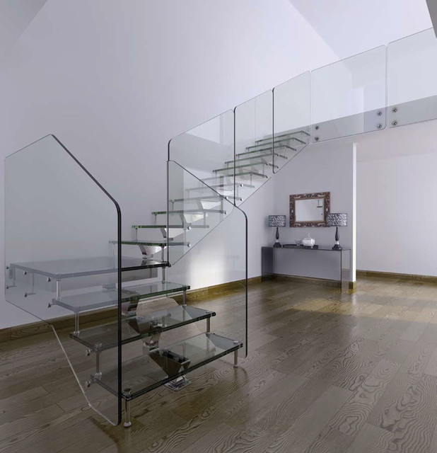 Scale in vetro - Modern - Treppen - Neapel - von Idea Vetro | Houzz