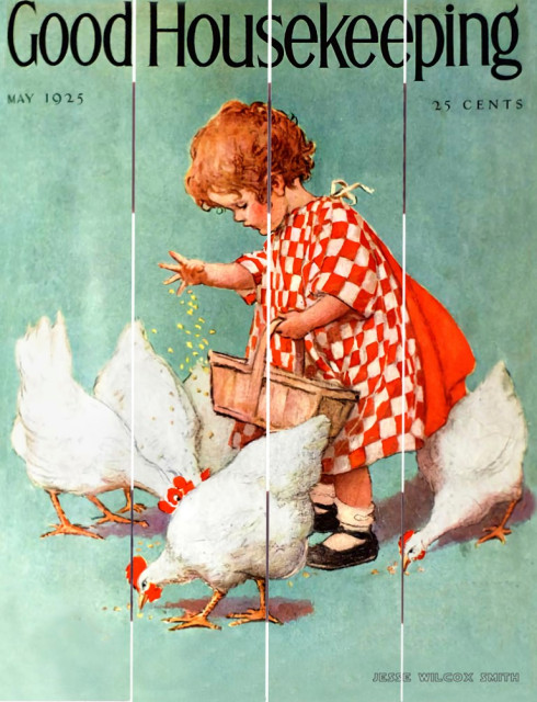 Good Housekeeping May 1925 Pallet Art - Farmhouse - Prints And Posters ...