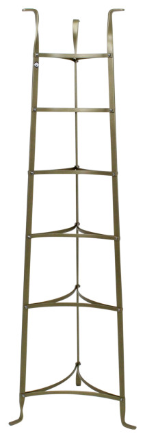 Handcrafted 6-Tier Gourmet Cookware Stand Brass PC (Unassembled ...