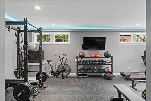 Beautiful Home Gym Addition & Screened Porch Remodel - Home Gym - DC ...