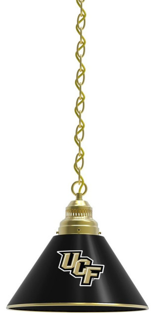 Holland University of Central Florida Pendant Light - Brass Fixture ...