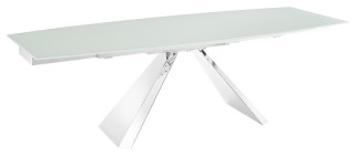 Stanza Dining Table White - Contemporary - Dining Tables - by ...