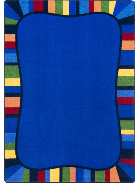 Colorful Accents 5'4" x 7'8" area rug in color Rainbow - Contemporary ...