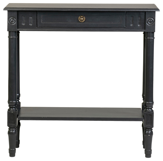 East at Main Black Marisol Console Table - Traditional - Console Tables ...