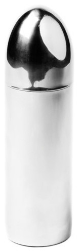 True Fabrications Polished 18/8 Stainless Steel Bullet Cocktail Shaker ...