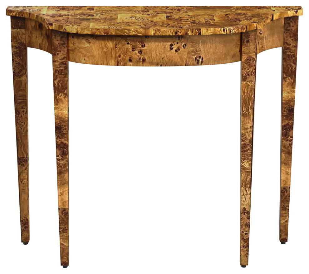 Chester Burl 36" Console Table - Contemporary - Console Tables - by ...
