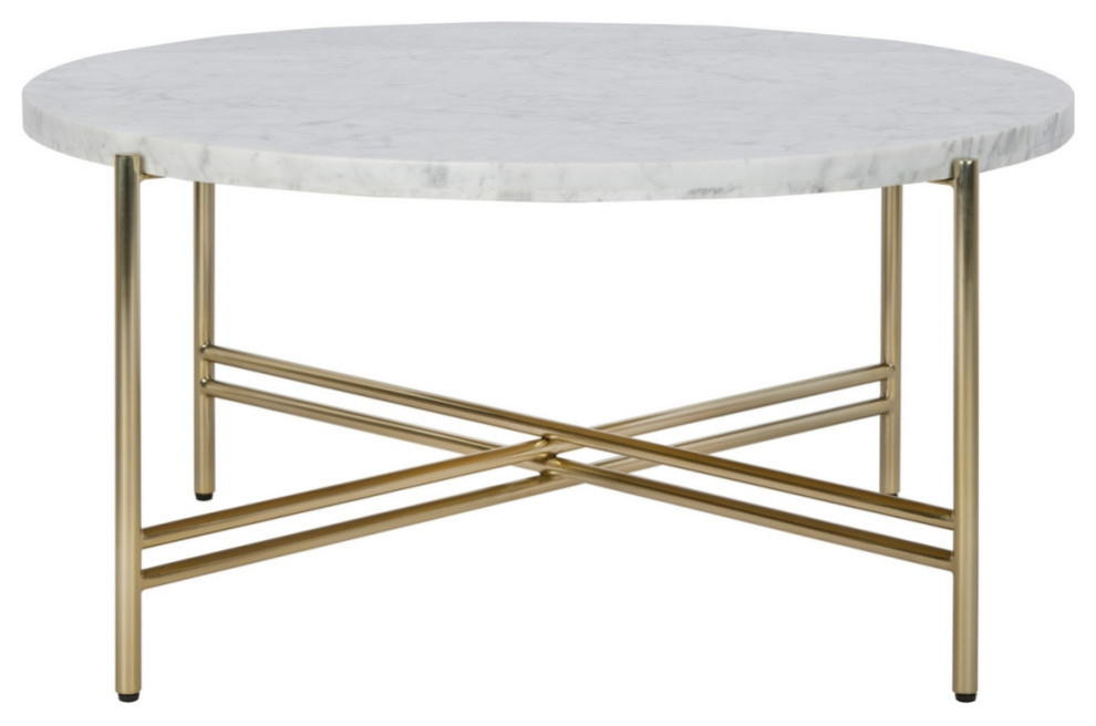 Ian Cocktail Table White - Contemporary - Coffee Tables - by Virgil Stanis Design | Houzz